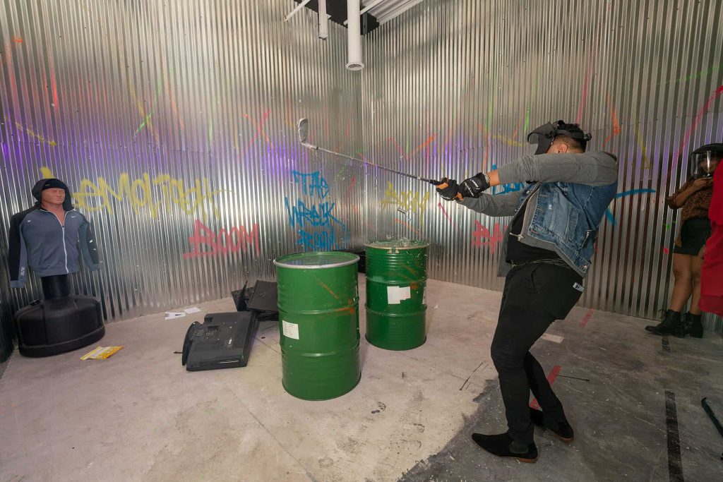 Axe throwing play and parties near Chicago